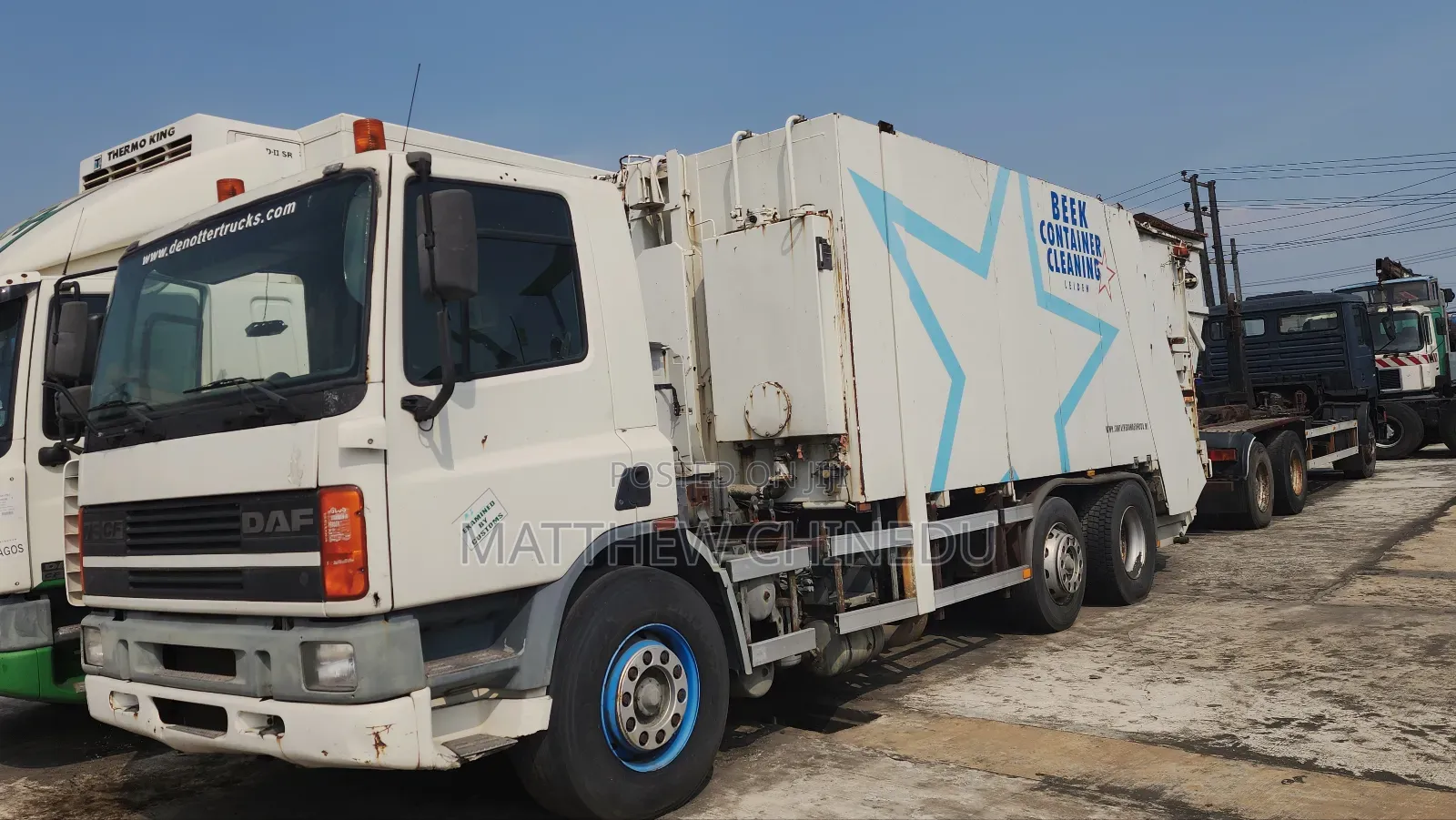 Super Clean Foreign Used Daf 75 Cf Garbage Compactor Truck in Amuwo ...