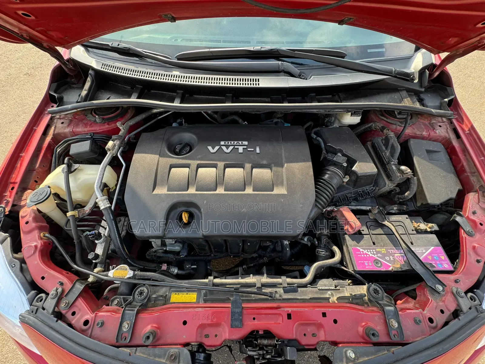 Toyota Corolla LE 4dr Sedan (1.8L 4 cyl 4A) 2009 Red in Ojodu - Cars ...