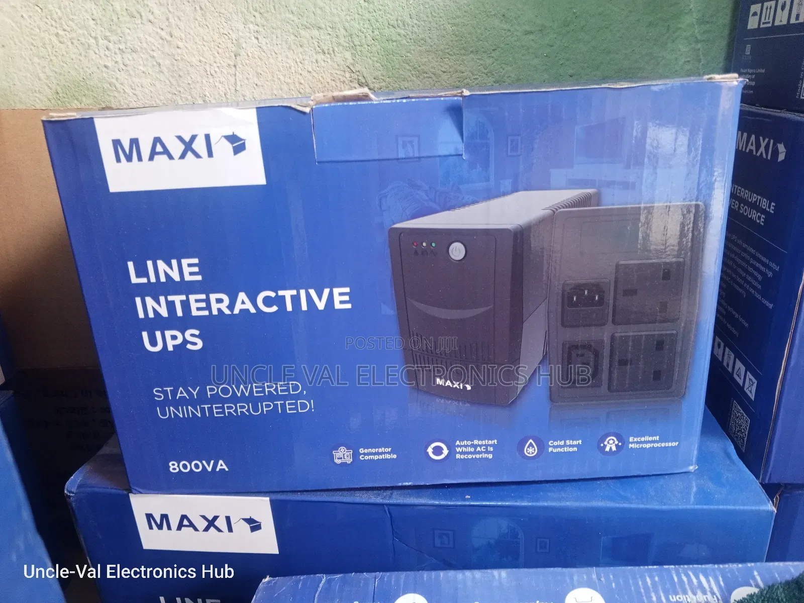 Maxi Ups 800va in Ojo - Computer Hardware, Uncle Val Electronics Hub ...
