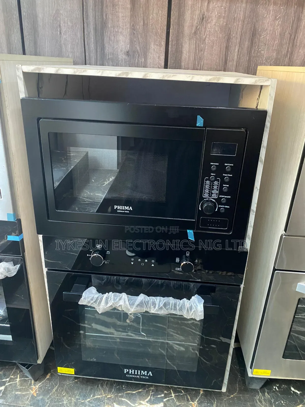 Original Phiima Built-in 60cm Gas Electric Oven Built-in Microwave in ...