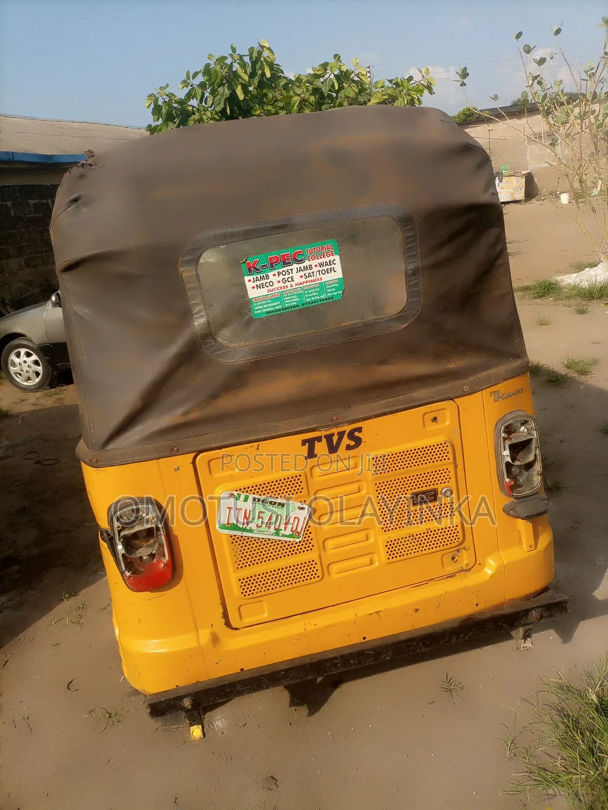 TVS King Deluxe Plus iTouch Start 2023 Yellow in Pakuro - Motorcycles ...