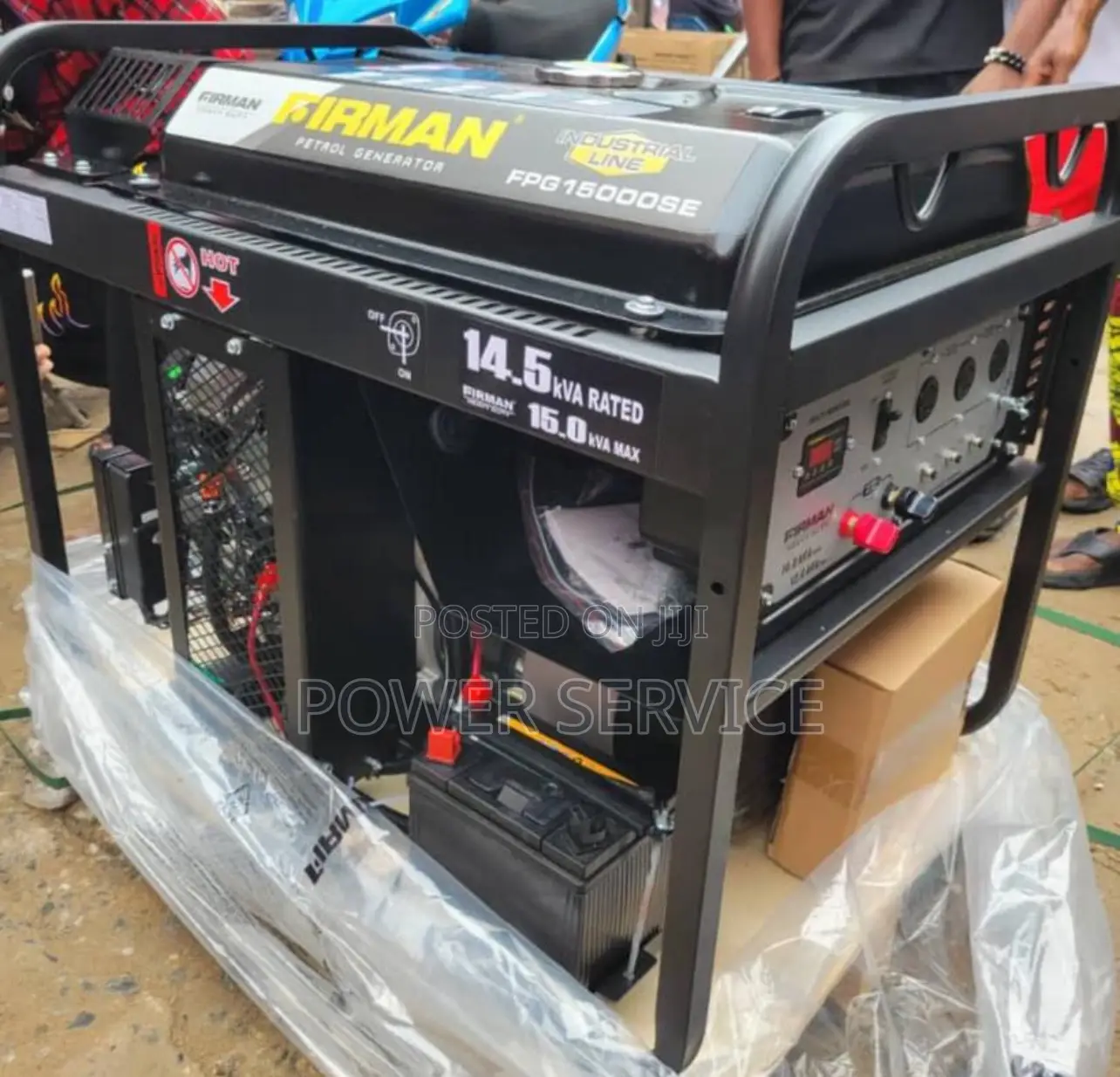 Firman Fpg15000se, a Heavy-Duty Single-Phase Petrol Generator. for sale ...