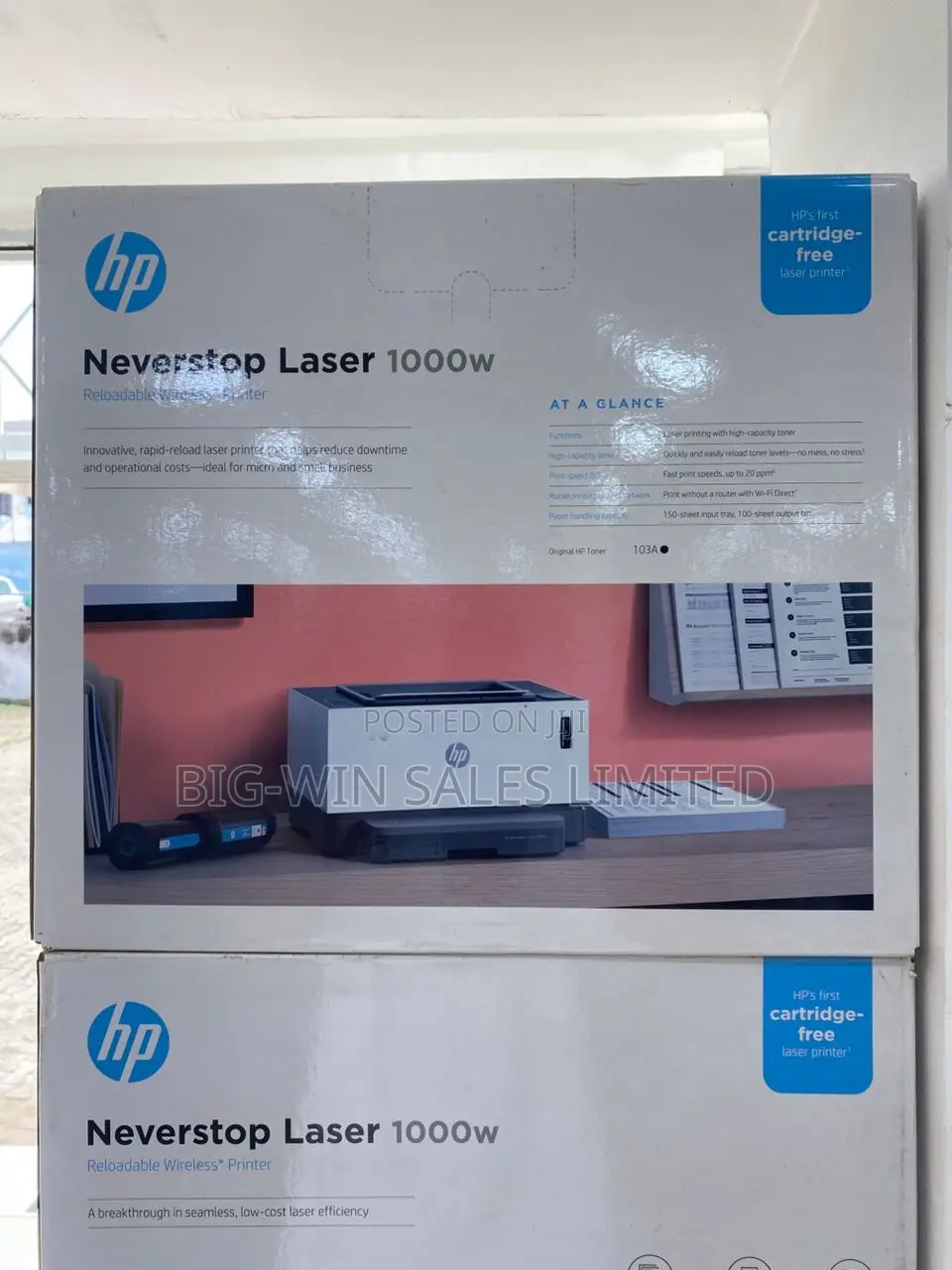 Hp Neverstop Laser 1000w in Wuse - Printers & Scanners, Big-win Sales ...