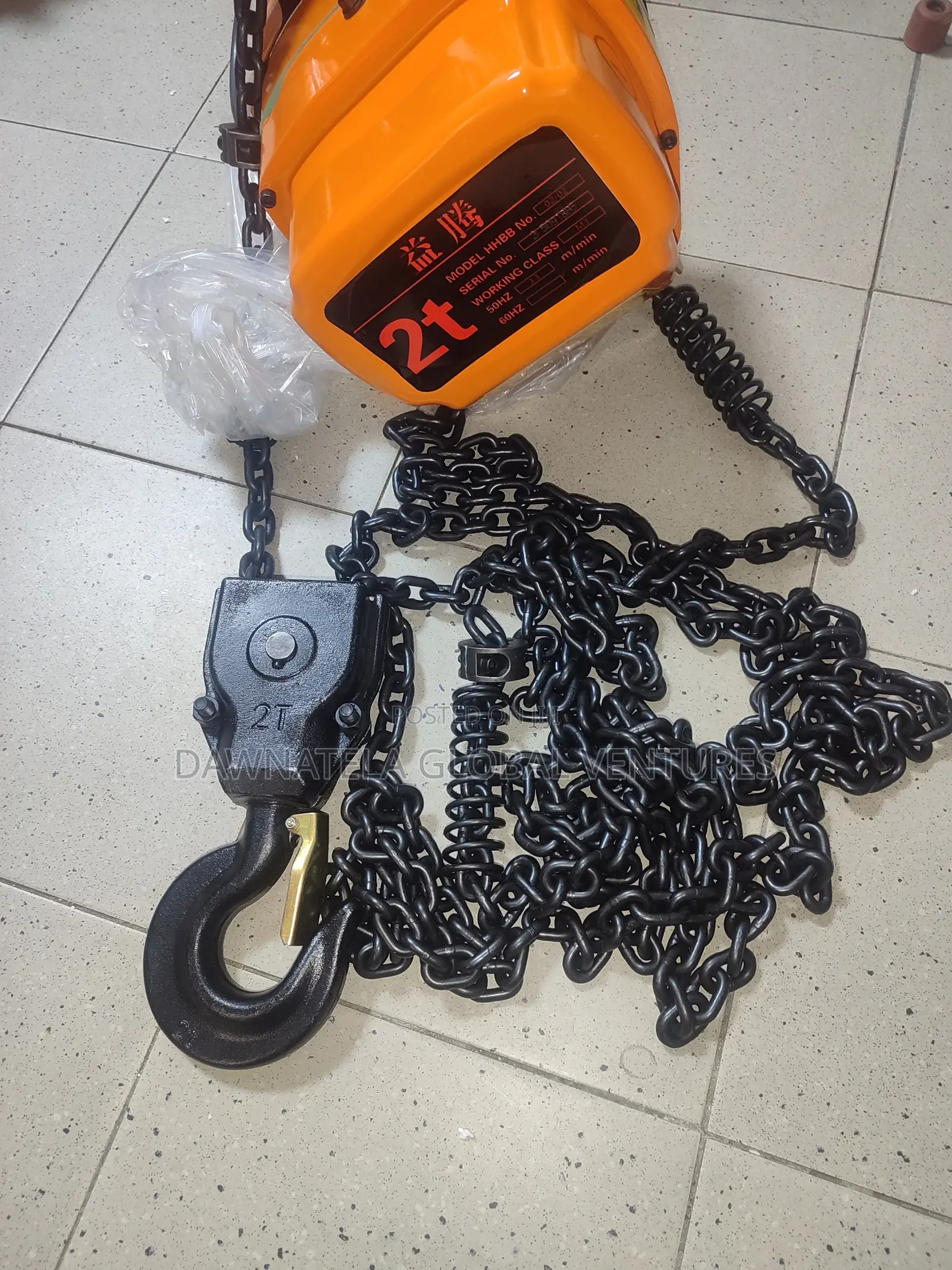 2 Ton Electric Chain Hoist in Port-Harcourt - Electrical Equipment ...