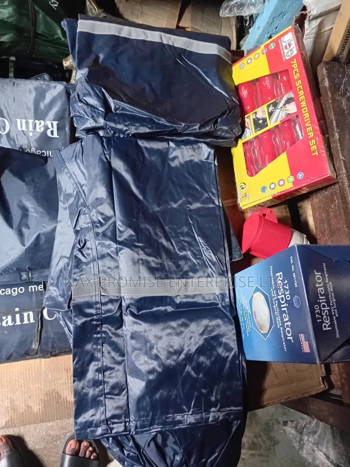 Foreign Up & Down Raincoat With Reflector in Port-Harcourt - Safety ...