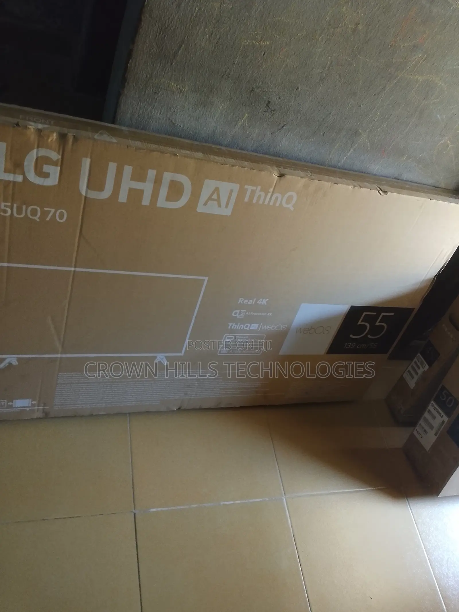Lg 55-Inch Smart Tv – Crisp, Bright Display for sale - Crown Hills ...