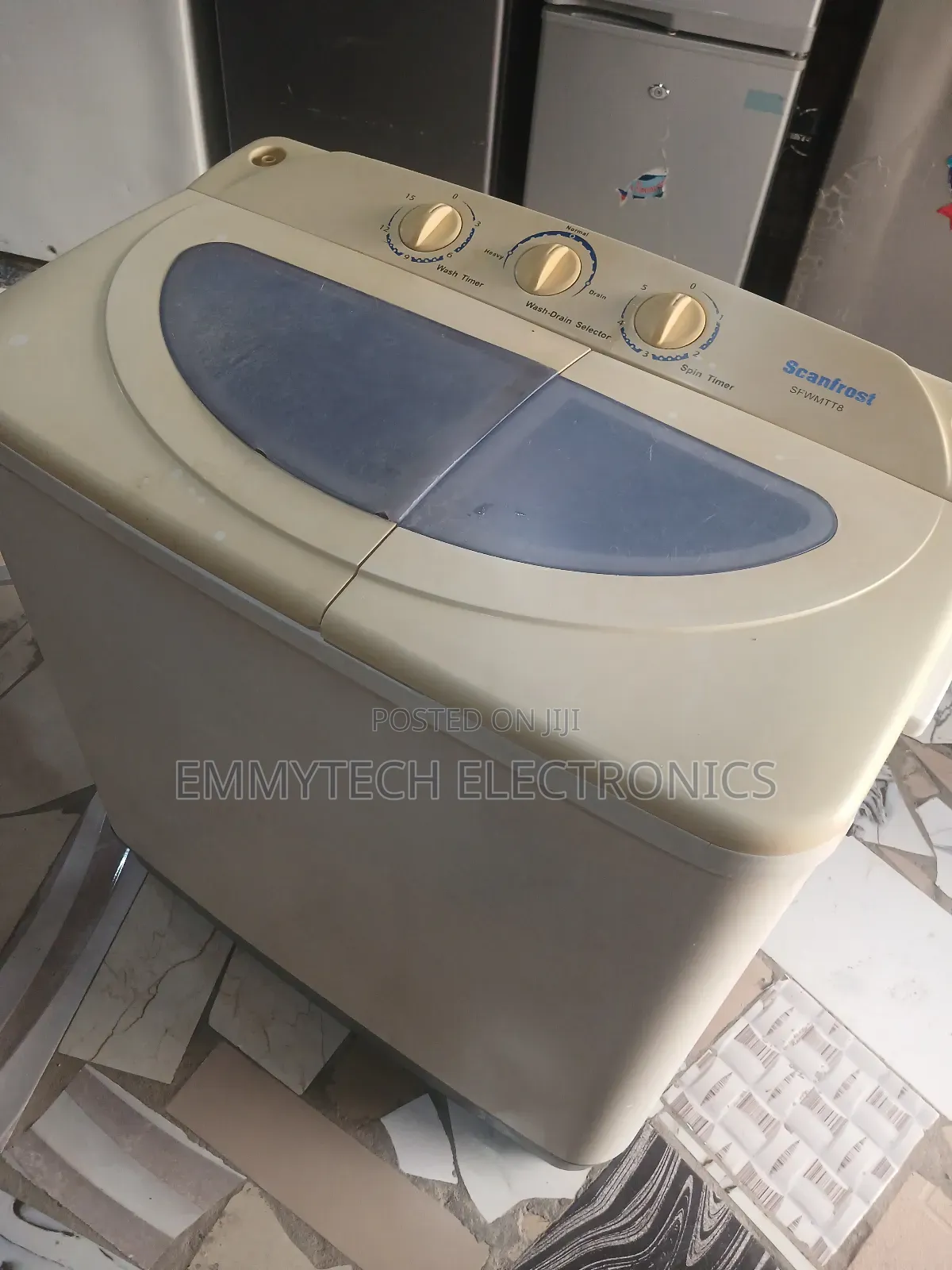 Scanfrost Washing Machine 8kg in Lugbe District - Home Appliances, Emmytech Electronics Emeka ...