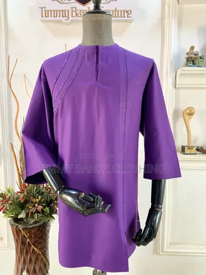 Men's Stoned Purple Kaftan/Senatorial Wear in Ikeja - Clothing, Bankole ...