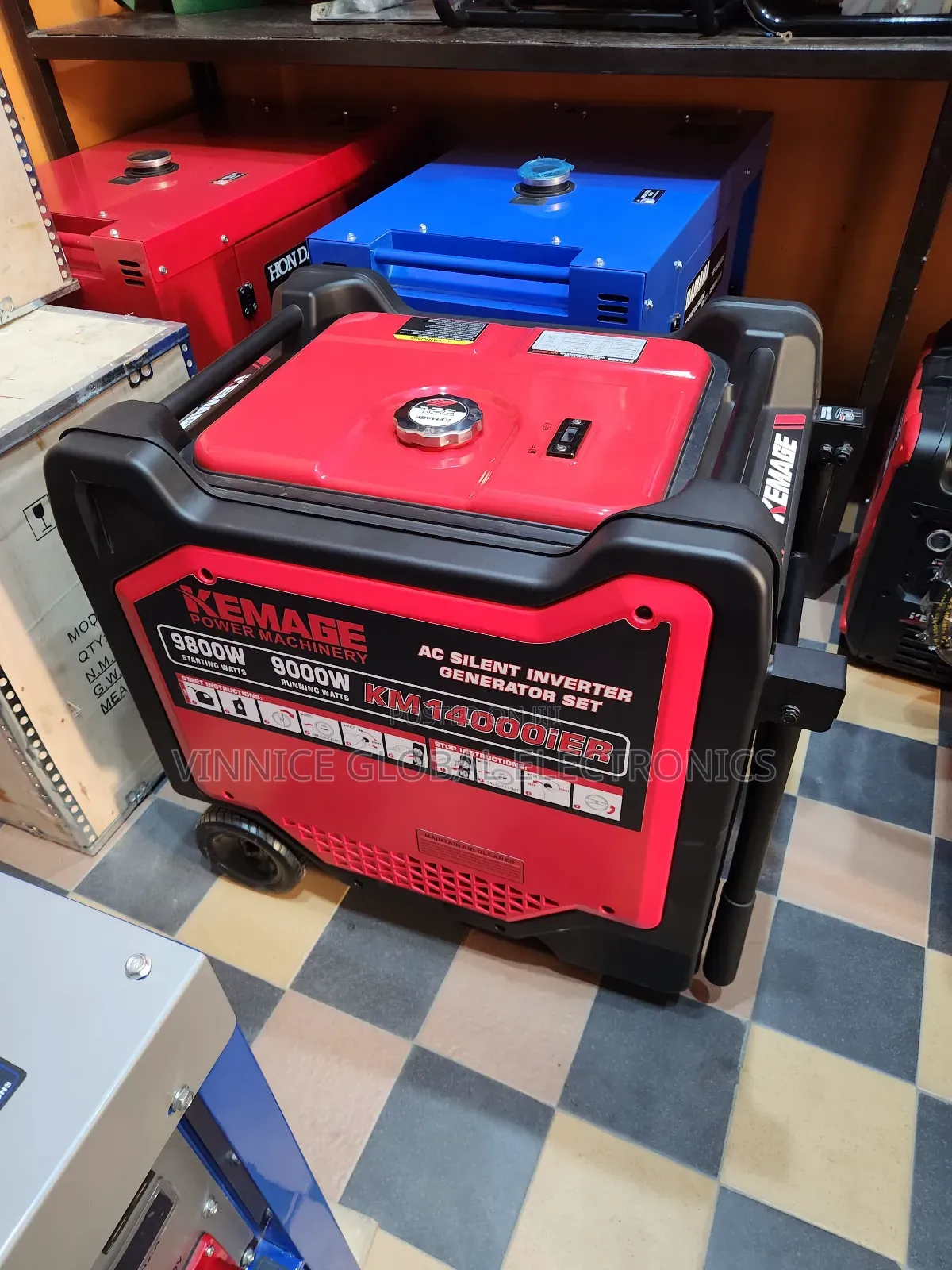 10kva Kemage Inverter Generator, With Key and Remote Control. in Ajah ...