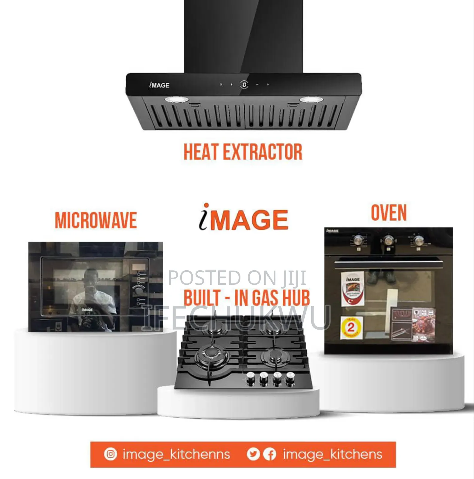 Original Image Turkey Set of 60cm Cooker Oven Heat Extractor Microwave ...