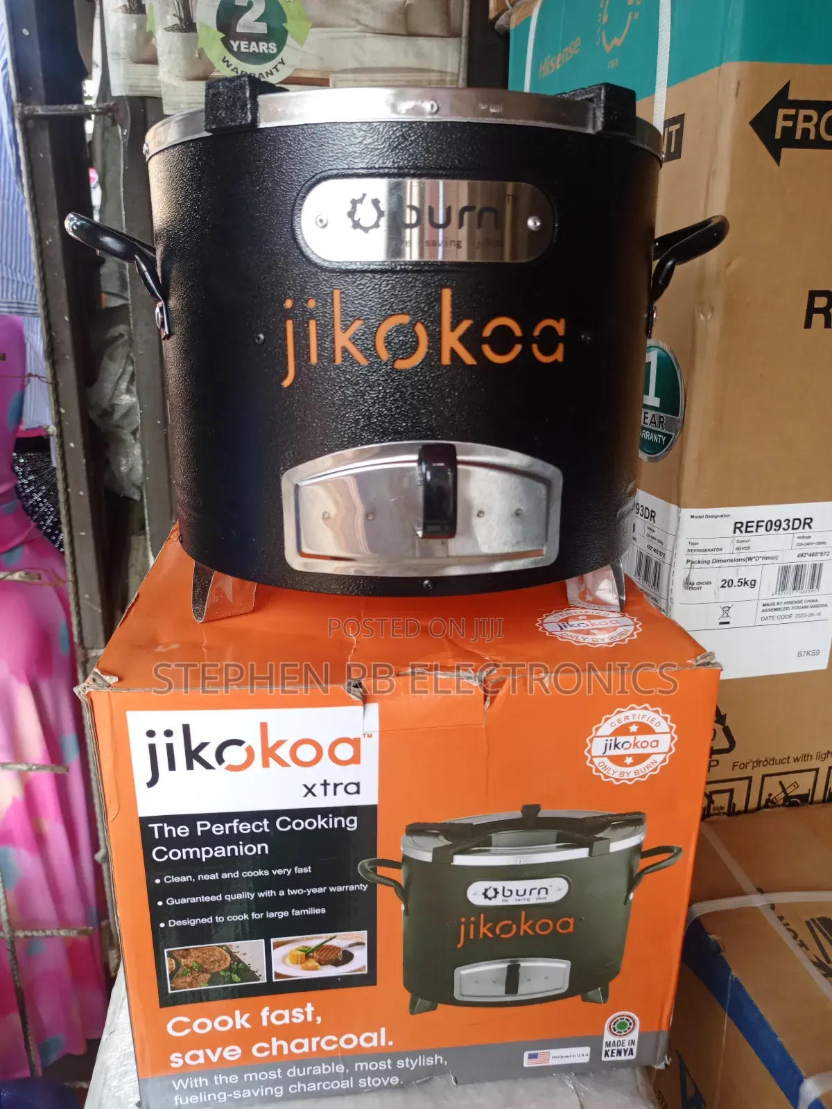 Smartheat Charcoal Cooking Stove Grill in Ikeja - Kitchen Appliances, Stephen Rb Electronics Ltd ...