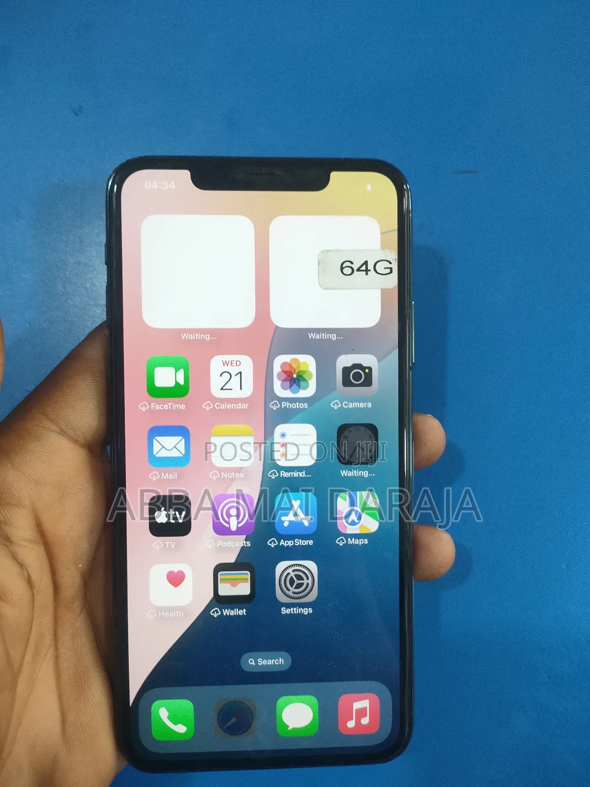New Apple iPhone 11 Pro Max 64 GB Blue in Kubwa - Mobile Phones, Mai ...