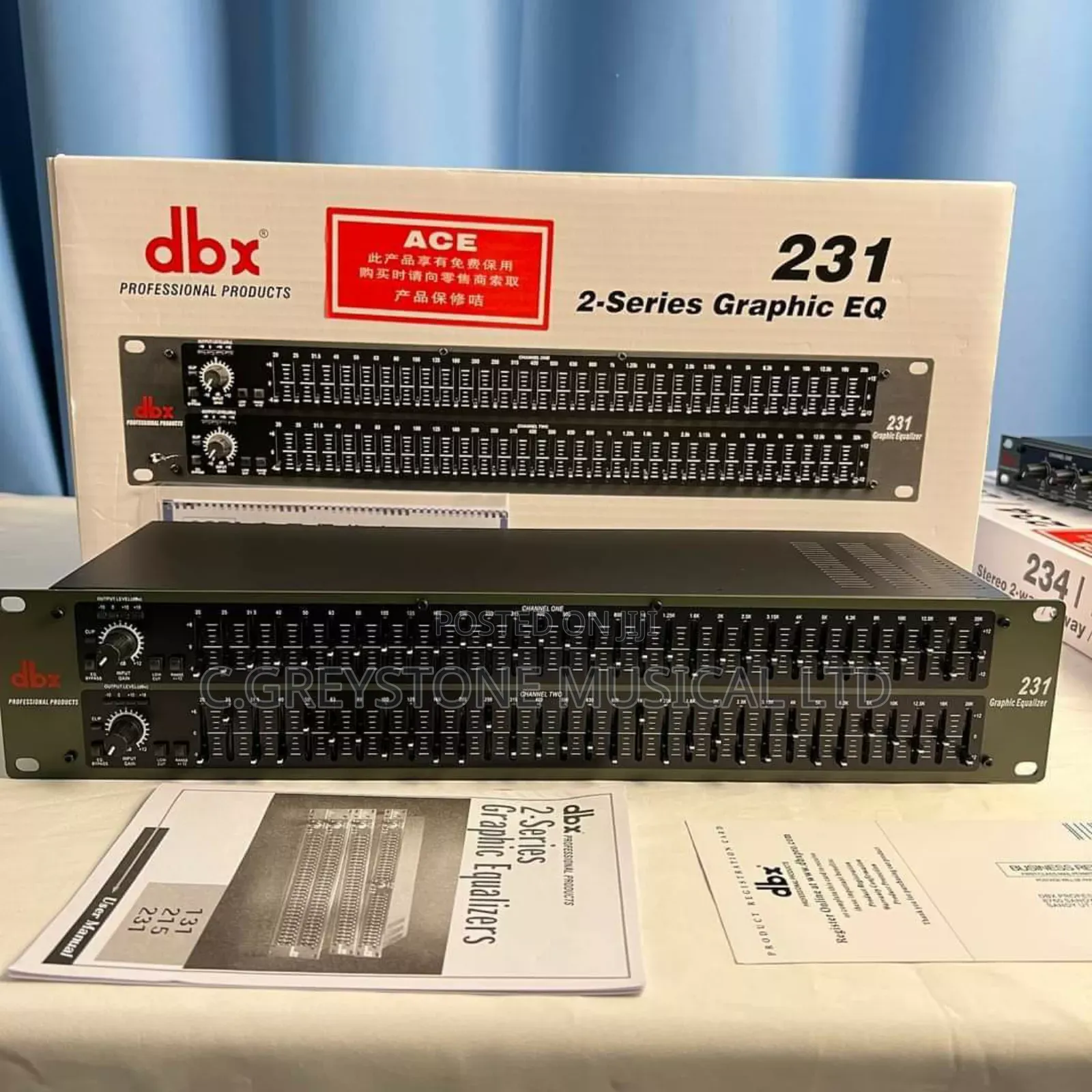 DBX Doubble Equalizer With Sub-Out in Mushin - Audio & Music Equipment ...