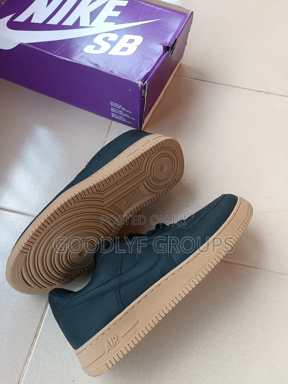 Nike Air Force 1 Low Premium 'Black Gum' in Egbe/Idimu - Shoes, Goodlyf ...
