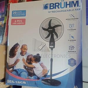 18" Bruhm Rechargeable Stand Fan for sale - BEST TIME ELECTRONICS Price ...