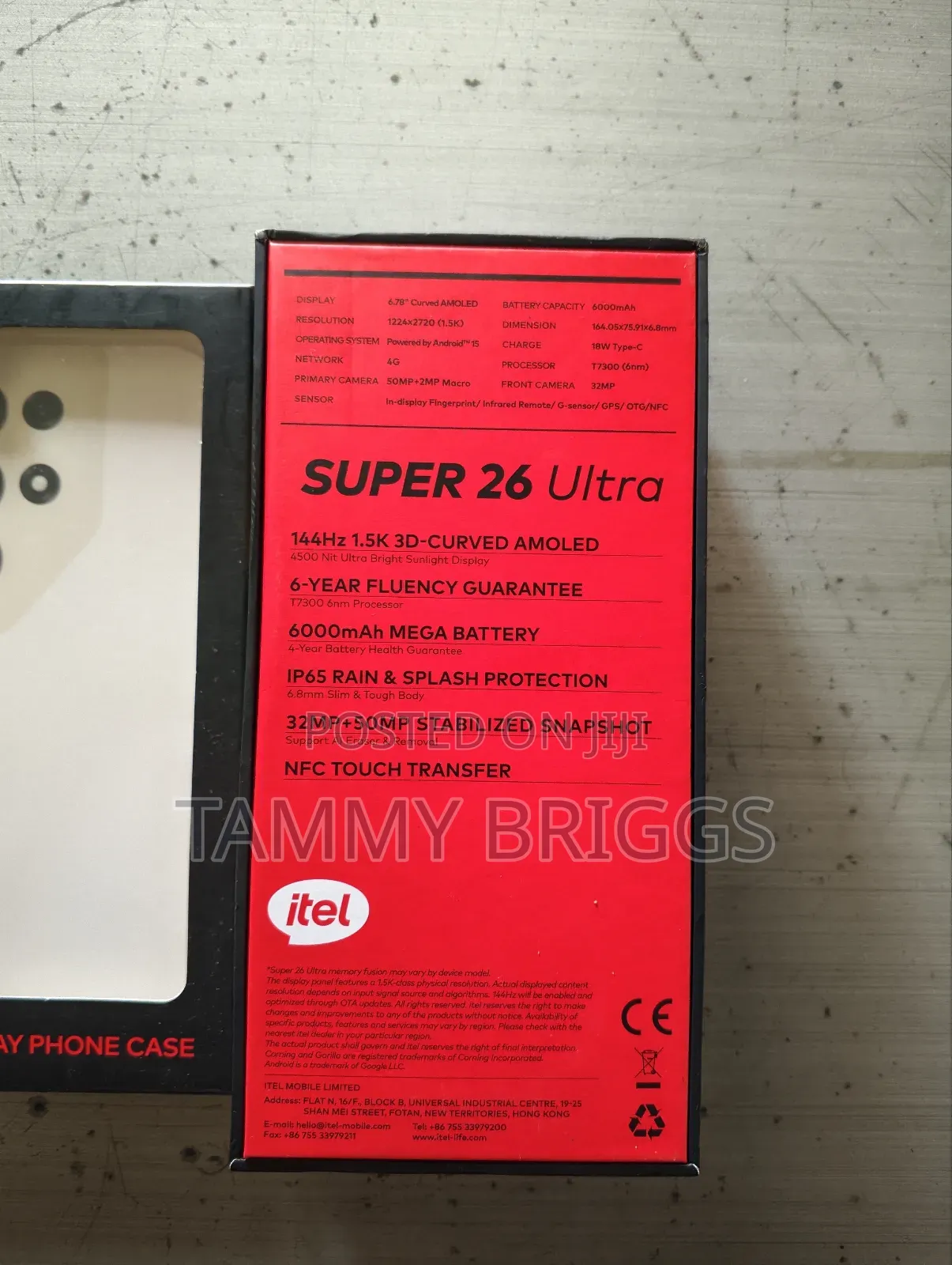 New Itel S26 Ultra 128 GB Gold in Port-Harcourt - Mobile Phones, Tammy ...