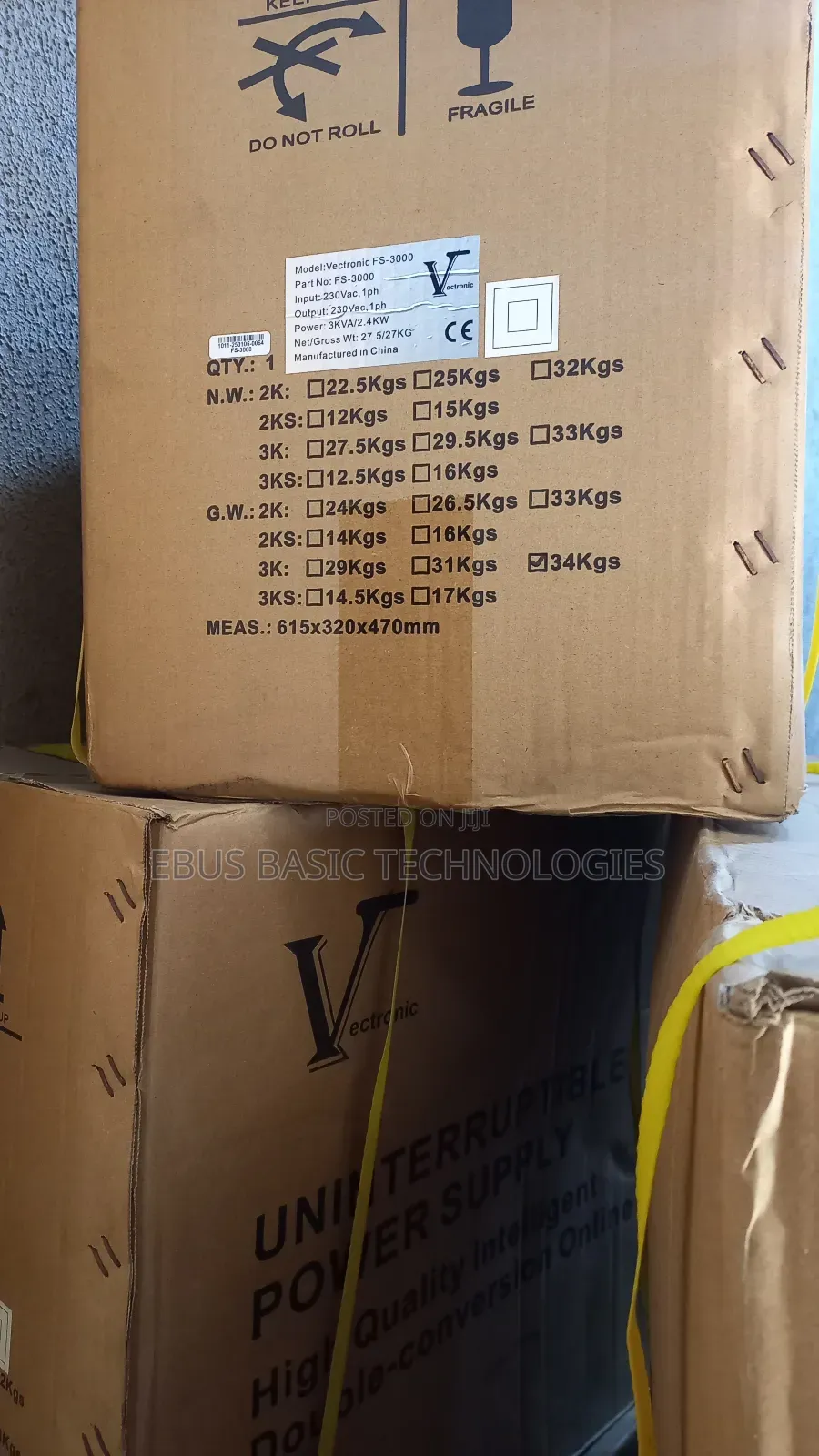 Vectronic 3kva Online Ups in Ikeja - Computer Hardware, Ebus Basic ...