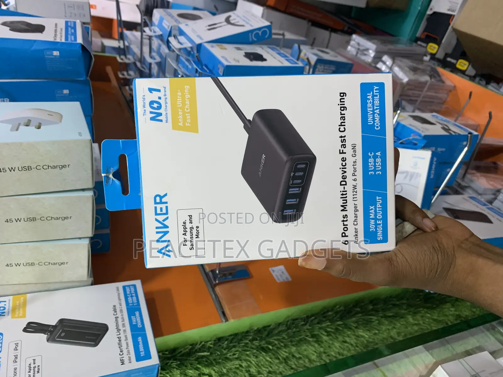Anker 6 Port Multi Device Fast Charging in Ikeja - Accessories ...