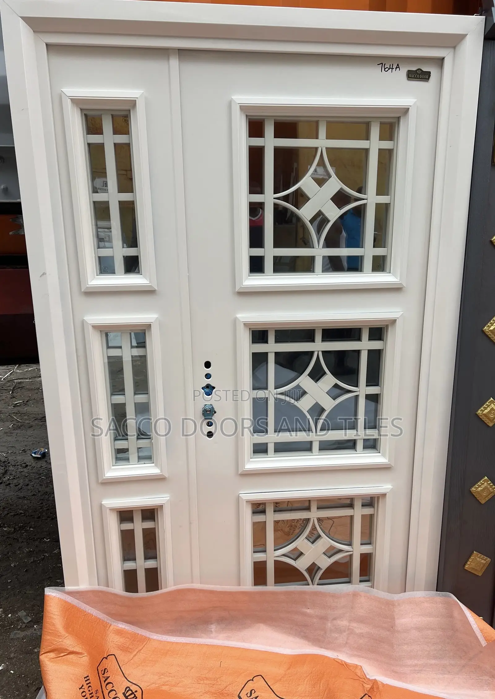 4ft Turkey Glass Tampered Door in Ajah - Doors & Security, Sacco Doors ...