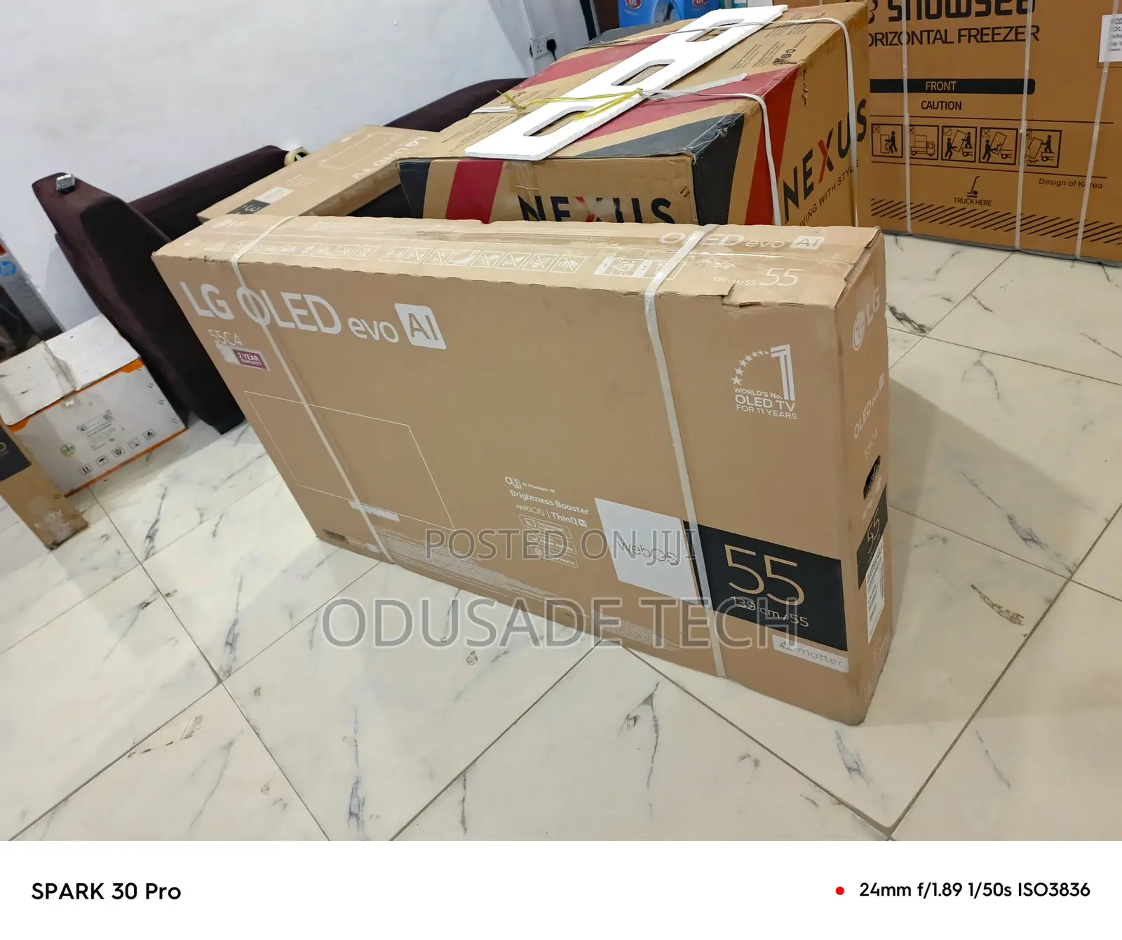 Lg 55-Inch Evo Oled – C4 Series Smart Tv in Ojodu - TV & DVD Equipment, Odusade Tech | Jiji.ng