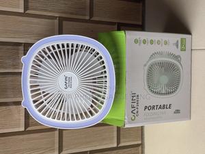 Fan ( Cafini 4500mah Battery Capacity Portable Fan With Led Light ) in ...