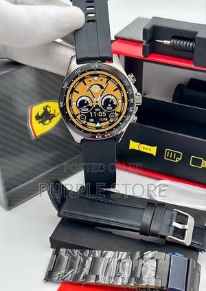 Ferrari Quality Smartwatch With 3 Straps and Watch Strap Remover in ...