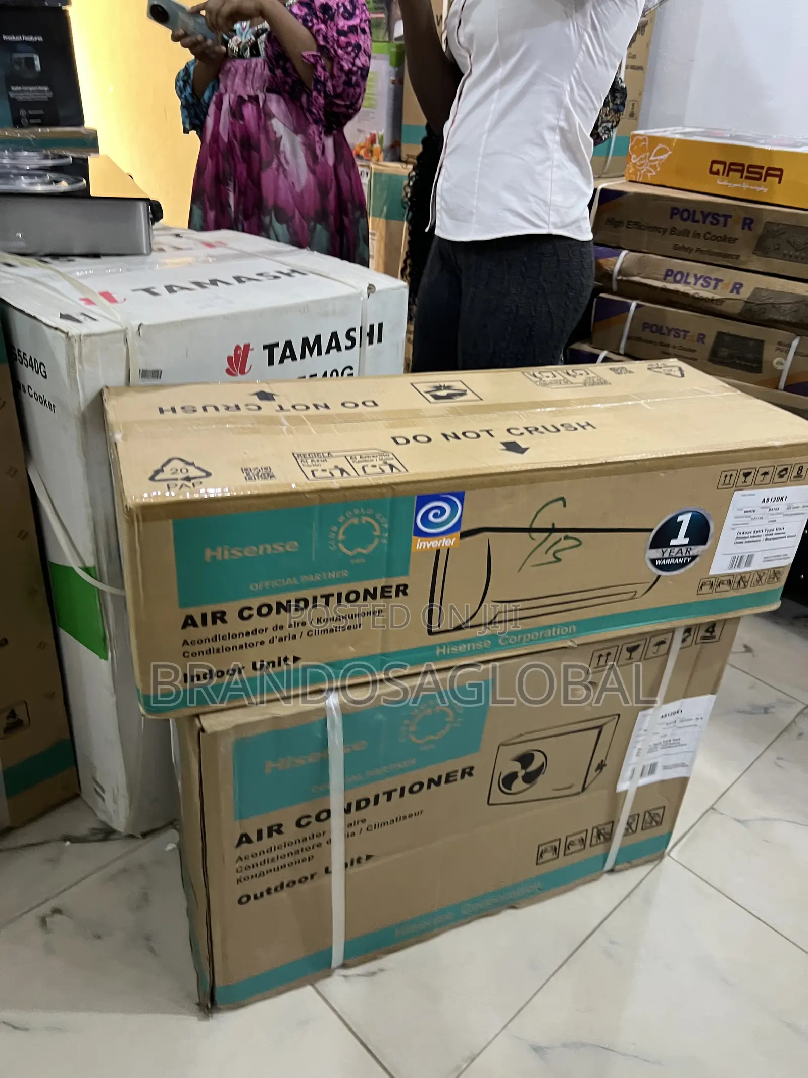 Hisense 1.5hp As12dk1 Inverter Ac Strong Airflow System in Ikoyi - Home ...