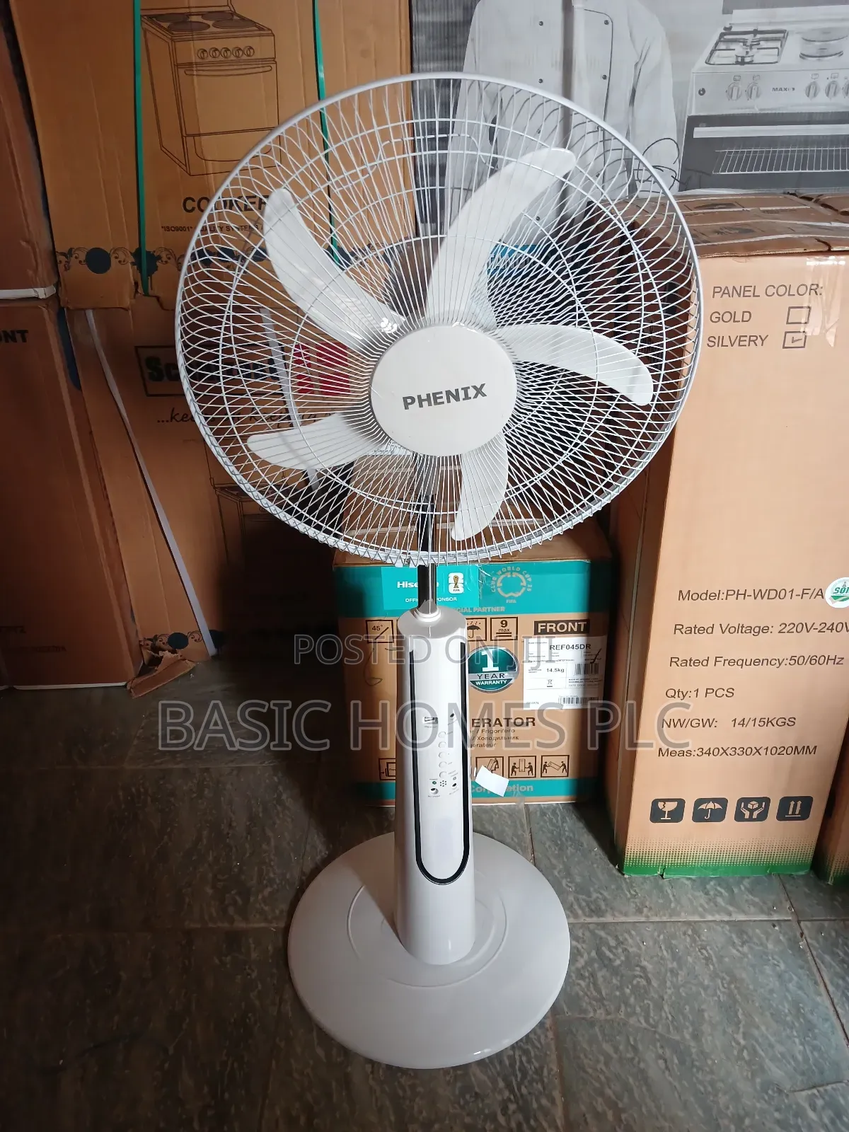 Phenix Rechargeable Fan in Wuse - Home Appliances, Ugoson Plc | Jiji.ng