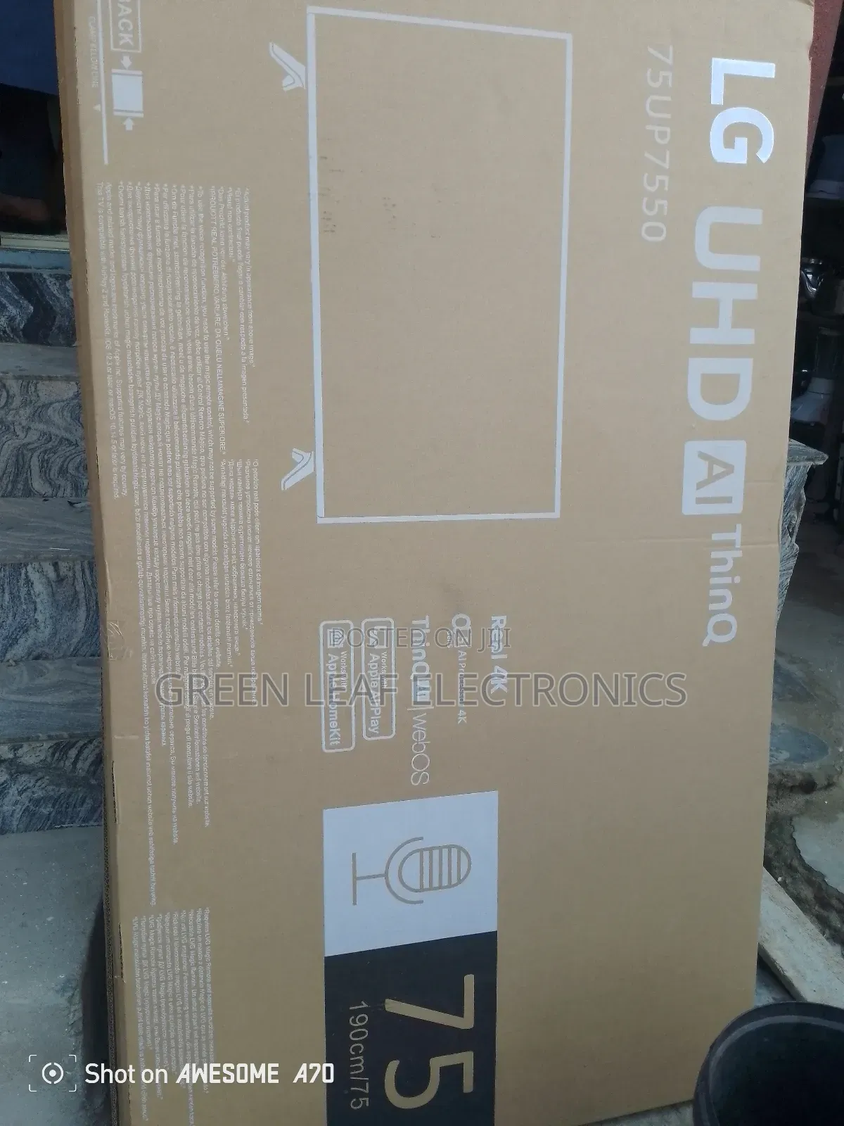 Lg 75inches Ultra Slim Frameless Smart Tv in Ojo - TV & DVD Equipment ...