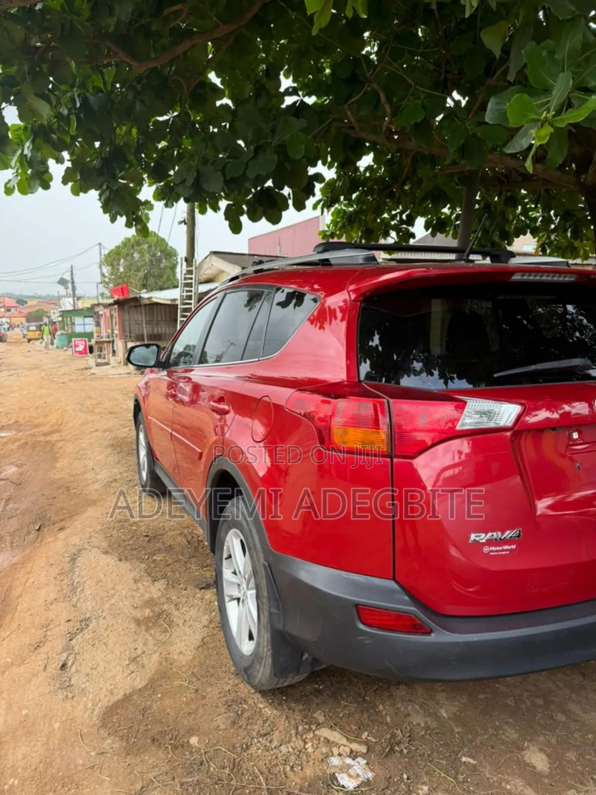 Toyota RAV4 2014 Red in Alimosho - Cars, Adeyemi Adegbite | Jiji.ng
