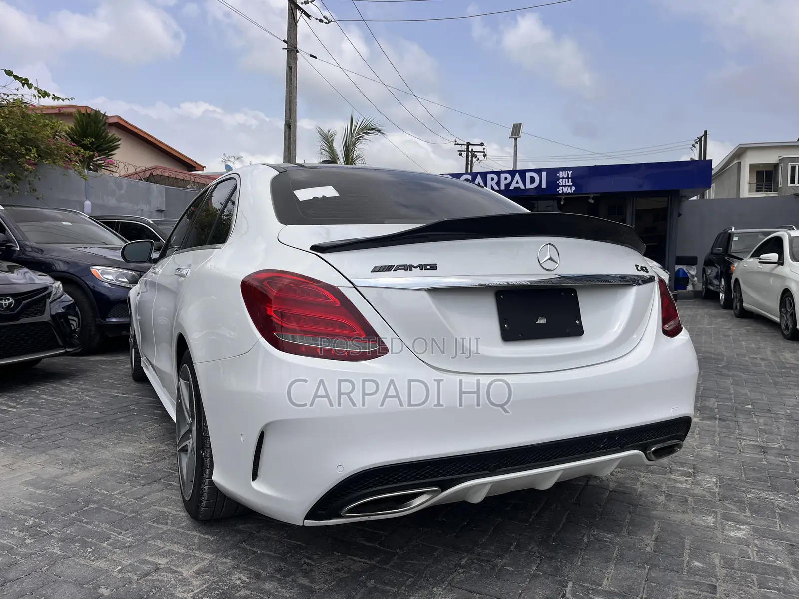 Mercedes-Benz C400 4Matic AWD Sedan (3.0L V6 7A) 2015 White in Victoria ...