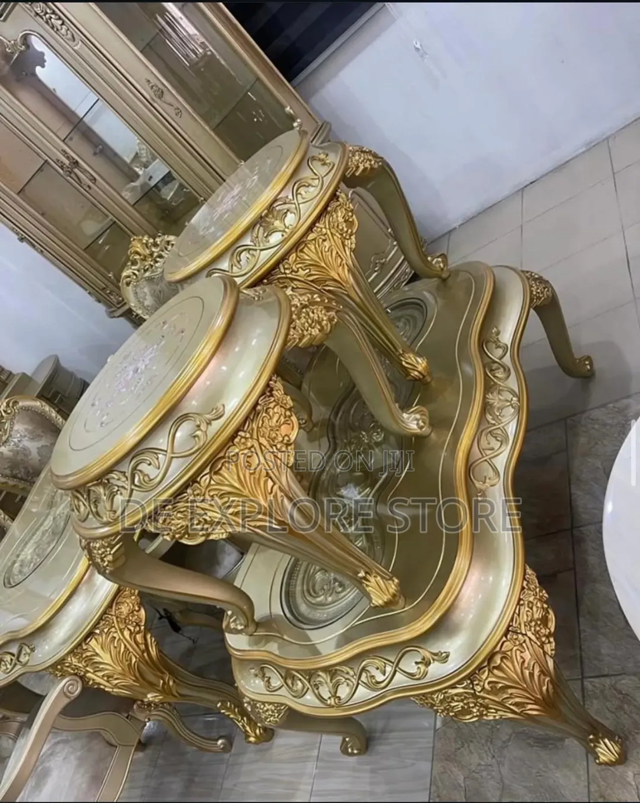 Royal Center Table With Side Stool in Maryland - Furniture, De Explore ...