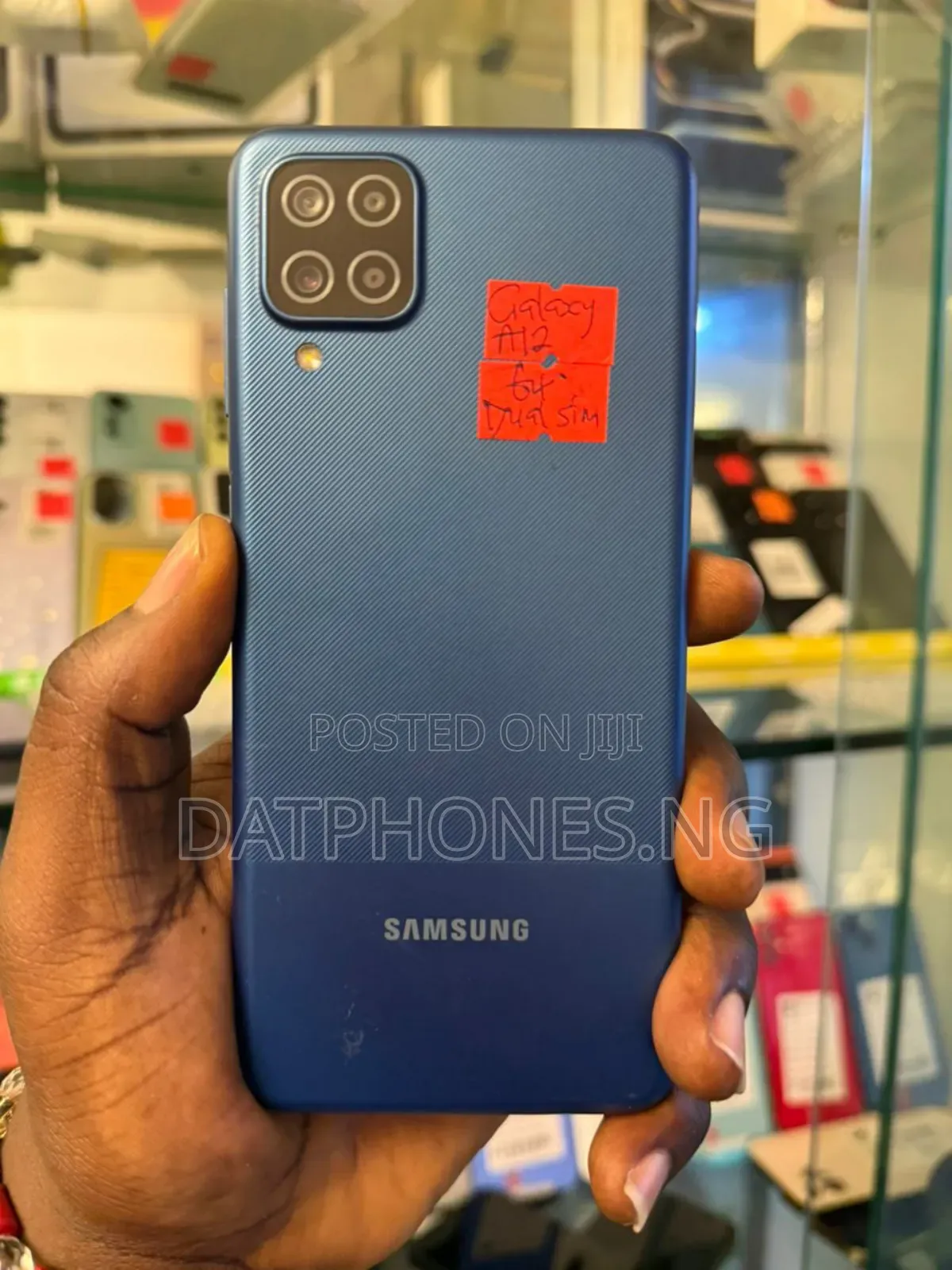 Samsung Galaxy A12 64 GB Blue in Ikeja - Mobile Phones, David Dat | Jiji.ng