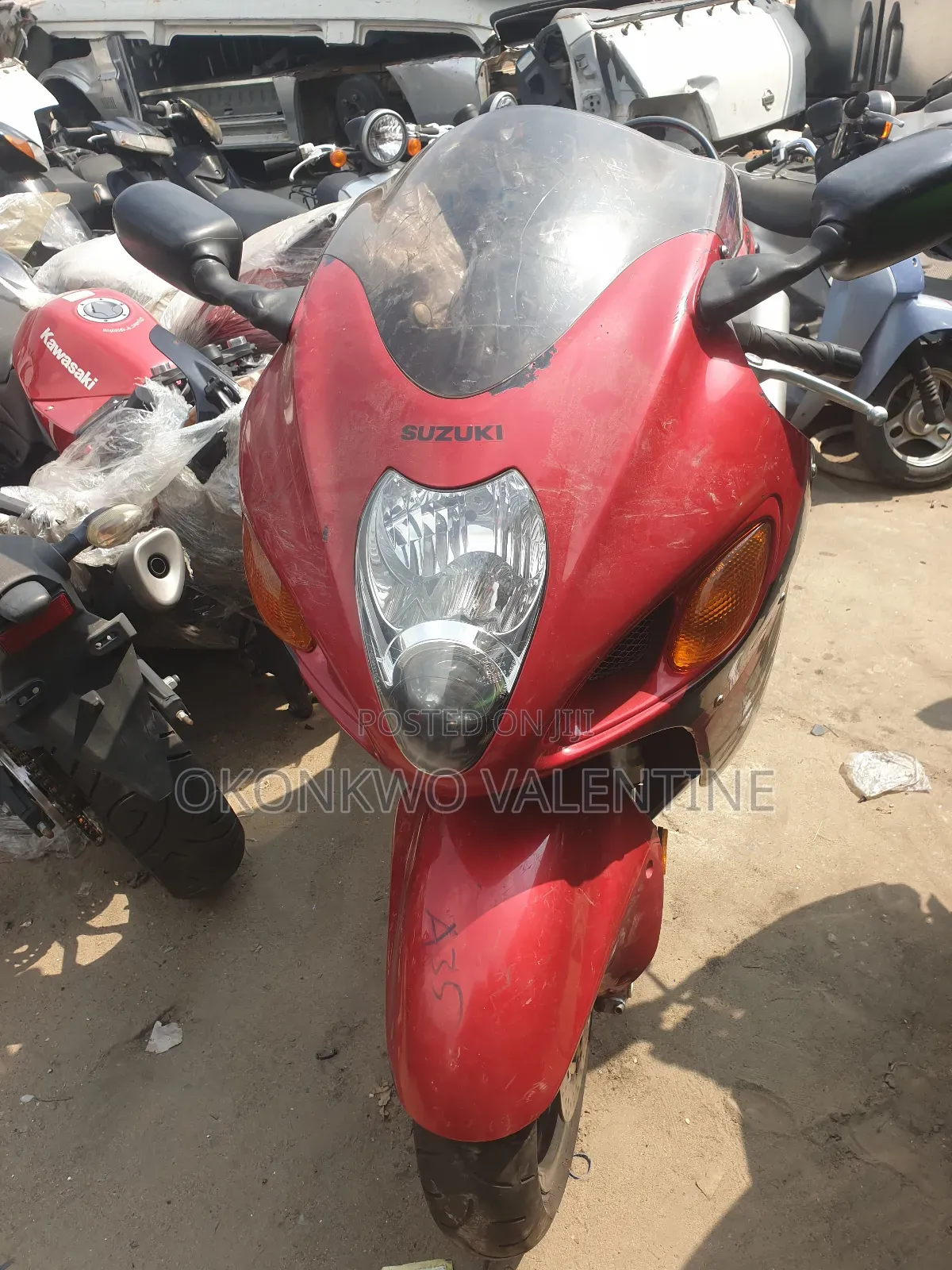Suzuki Hayabusa 2008 Red in Ajah - Motorcycles & Scooters, Okonkwo Valentine | Jiji.ng