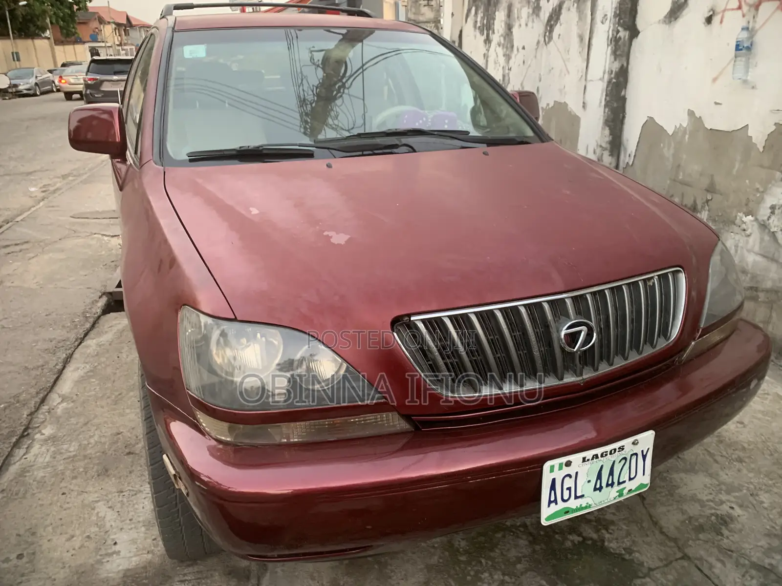 Lexus RX 300 2000 Red in Ikeja - Cars, Ifionu Global Resources. | Jiji.ng