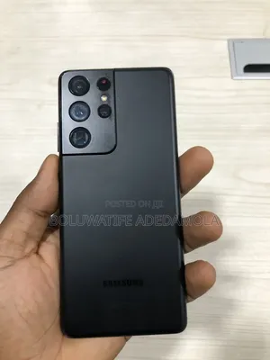 Samsung Galaxy S21 Ultra 5G 128 GB Black in Alimosho - Mobile Phones, Boluwatife Adedamola | Jiji.ng