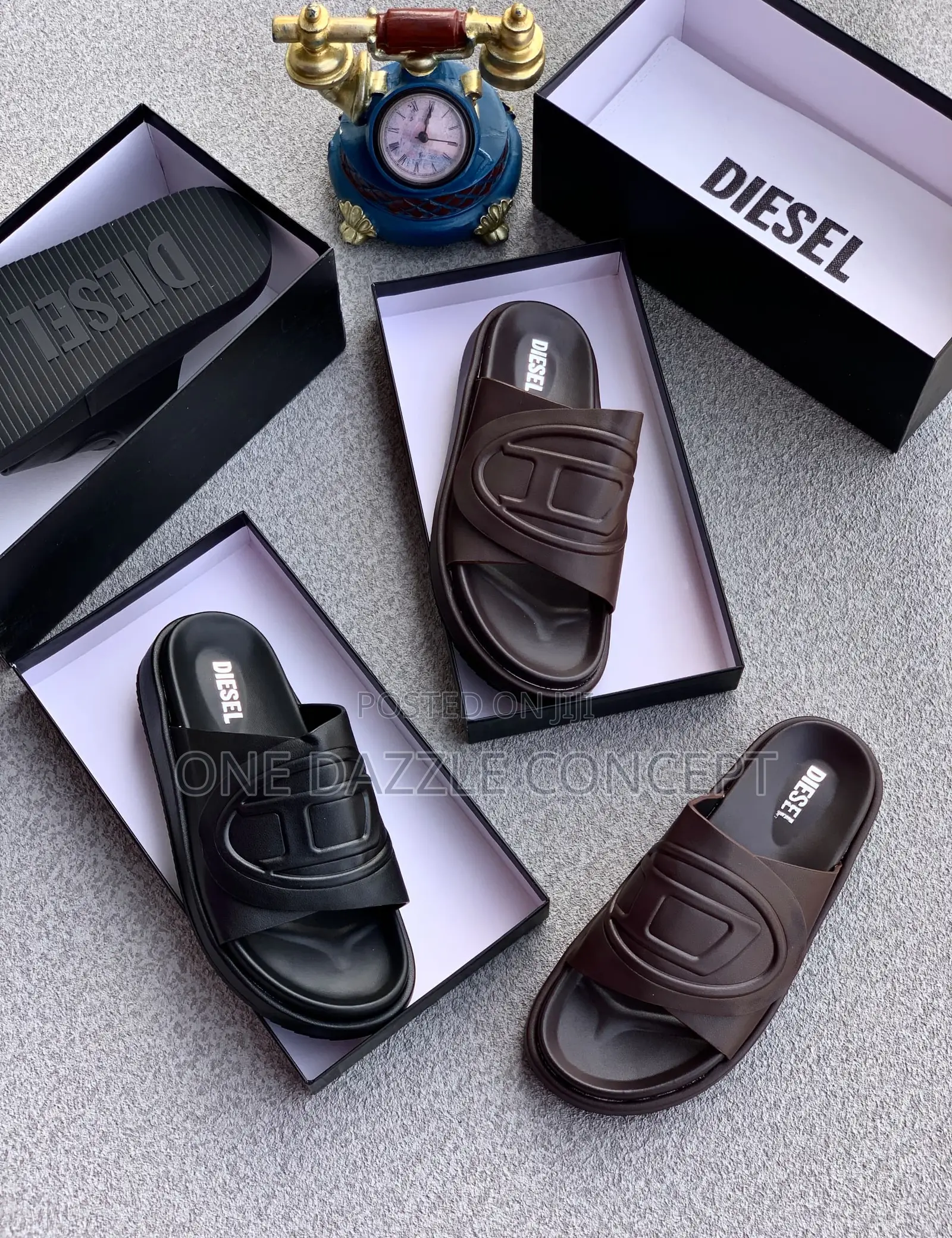 Diesel Sa- Slides D Oval in Lagos Island (Eko) - Shoes, One Dazzle ...