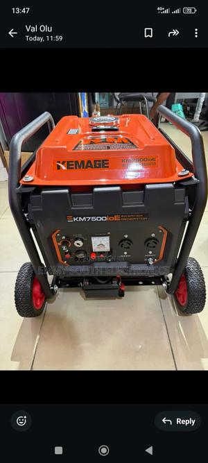 Kemage Key Start Inverter Petrol Generator 💯 Copper Coil 5 Kva for sale ...