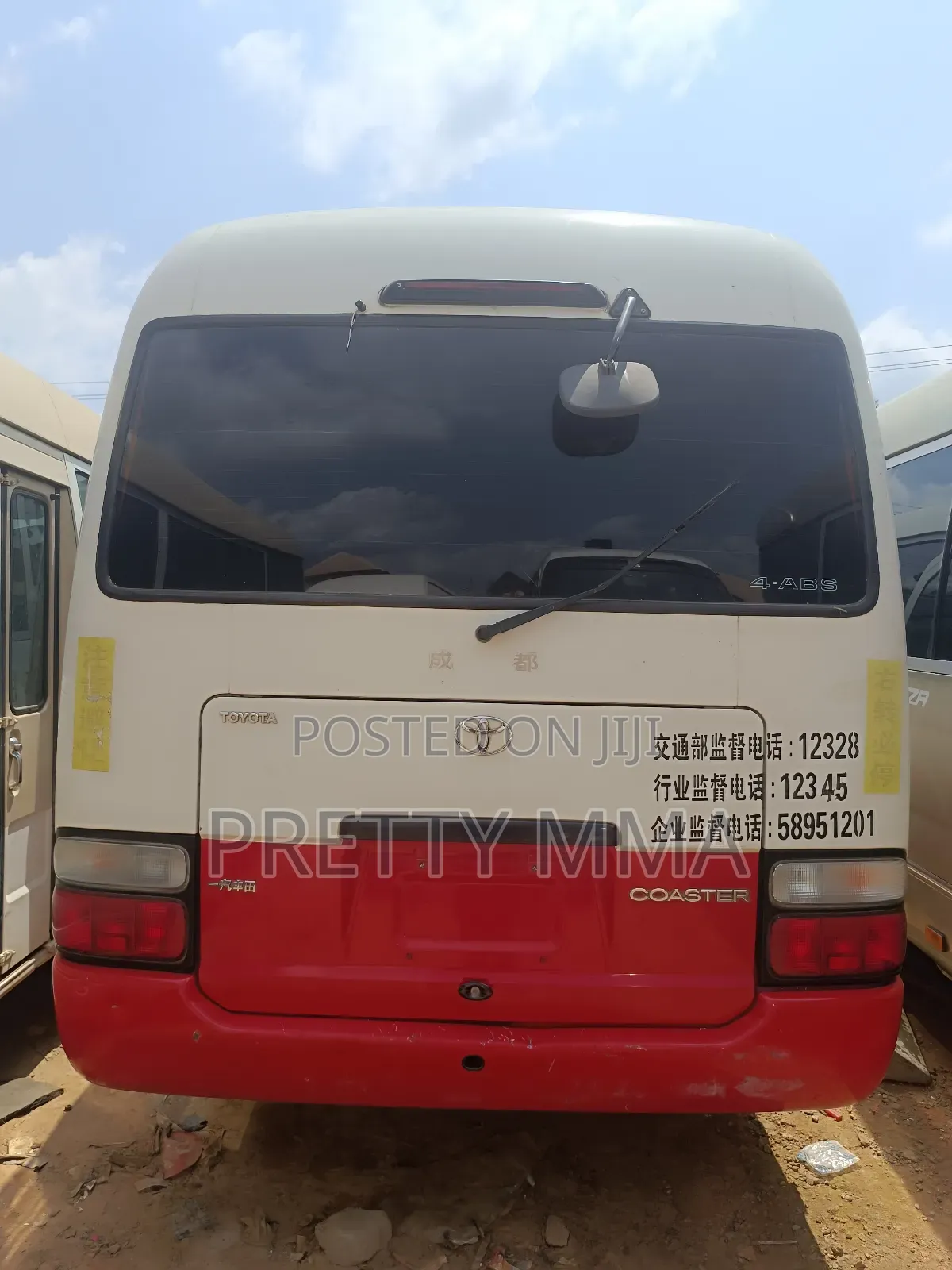 Toyota Coaster 2016 Red in Nnewi - Buses & Microbuses, Pretty Mma | Jiji.ng