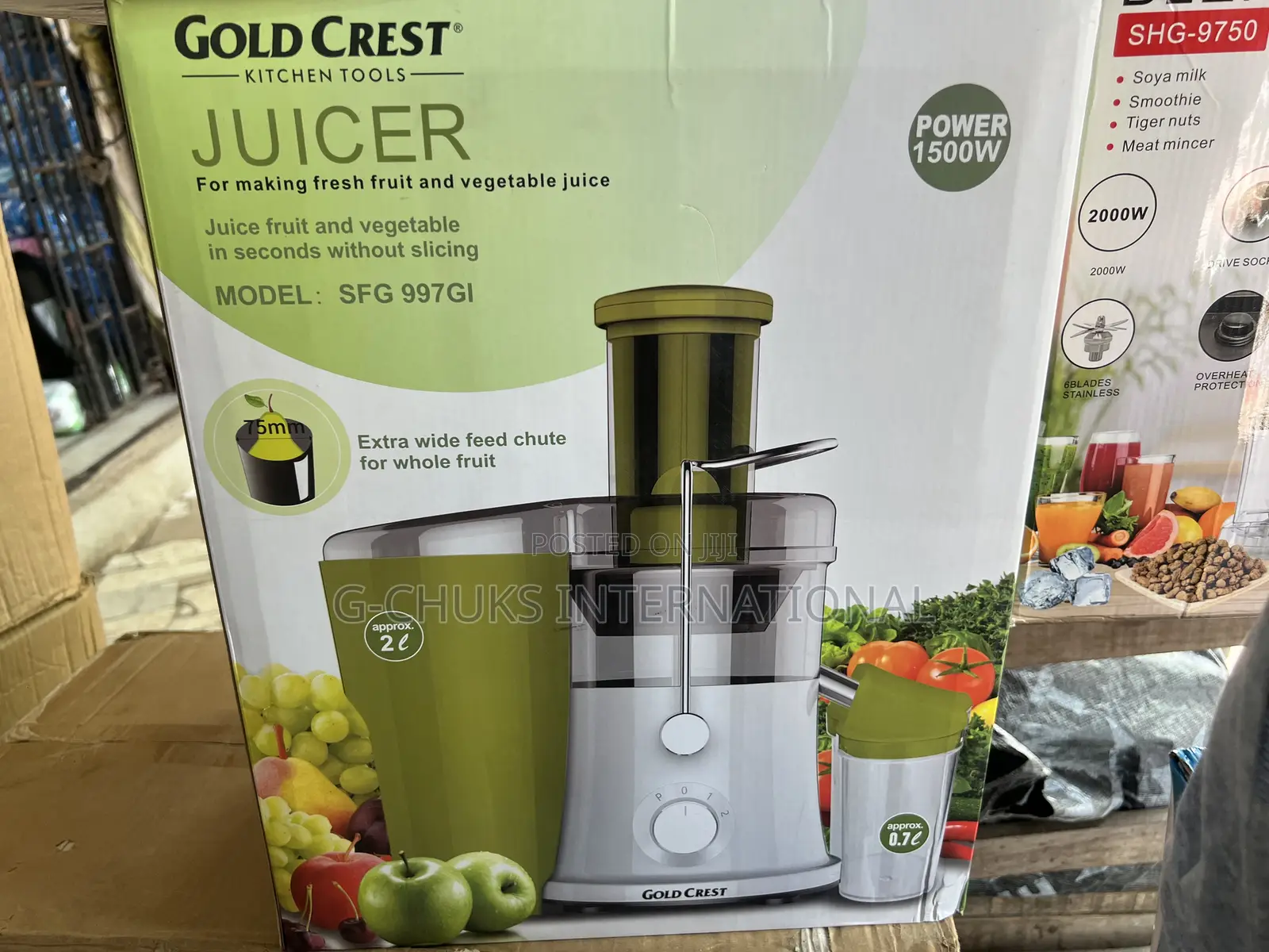 Goldcrest Gold Crest 2 Speed Professional Juice Extractor With 800 W in ...