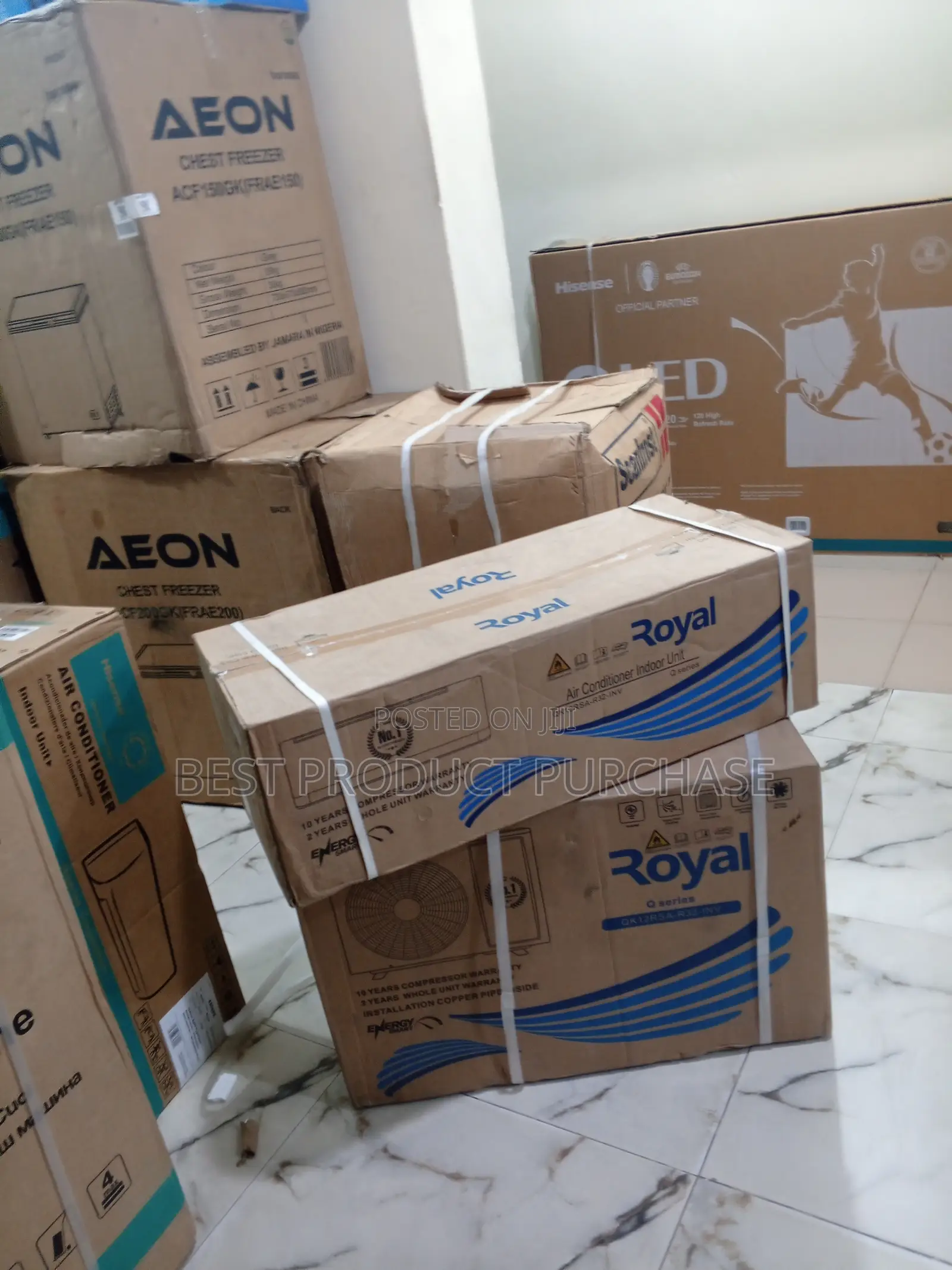 Royal 1.5hp Inverter Split Ac – Golden Fin + R32 in Shomolu - Home ...