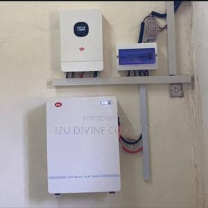5kva Inverter Setup and 10kwh Lithium Battery Backup in Ogba ...