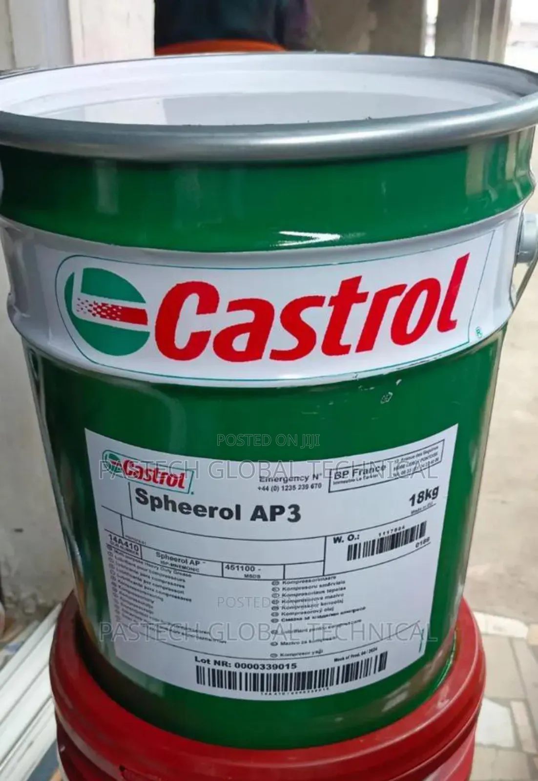 Industrial Multi-Purpose Grease; Castrol Spheerol Ap 3 in Port-Harcourt ...