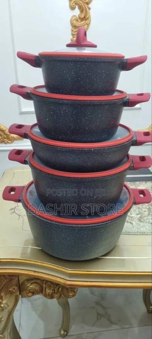 MBH Exclusive Cookware Set, Granite Series, 10 Pieces. for sale ...