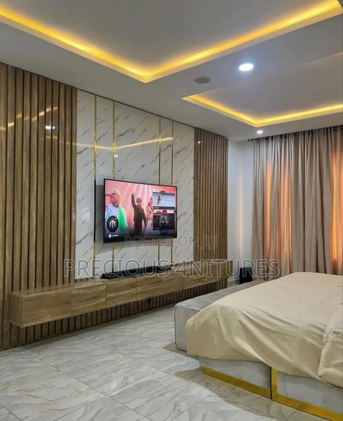 Tv Console Cabinet in Owerri - Furniture, Trinity Praise | Jiji.ng