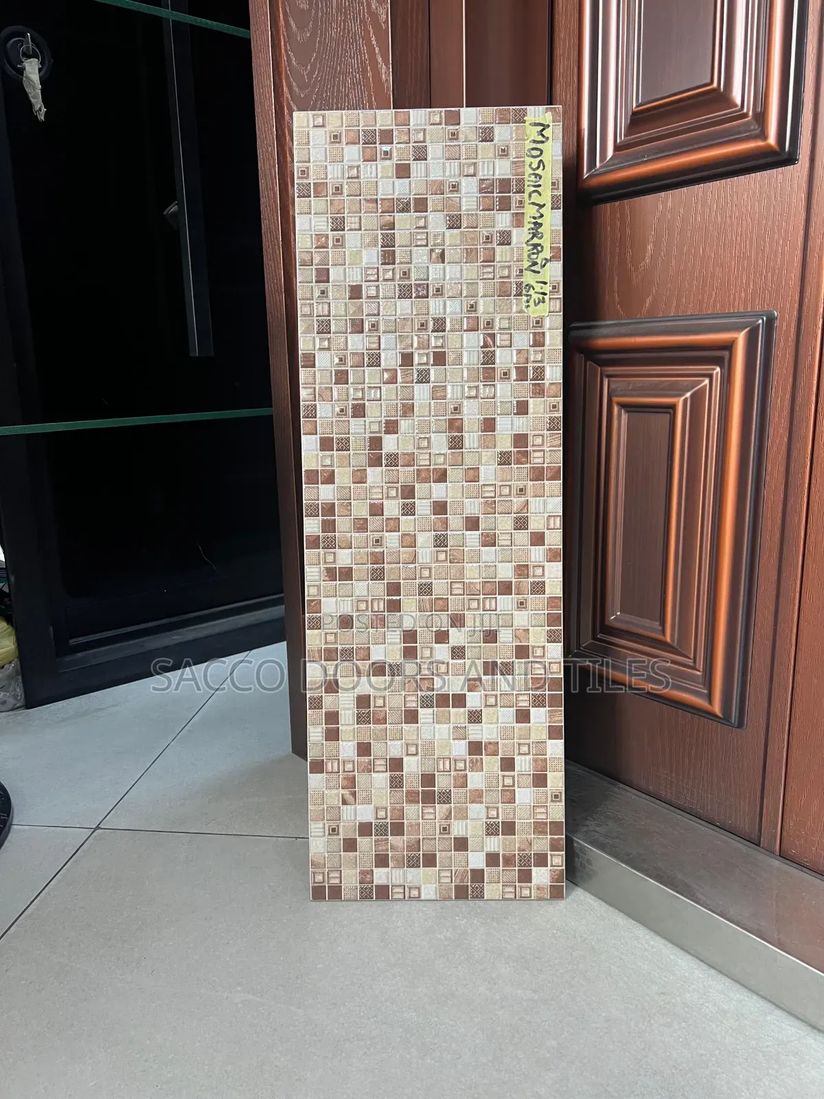 Mosaic Maron Tiles for sale - SACCO DOORS AND TILES Price: ₦ 18,000 on ...
