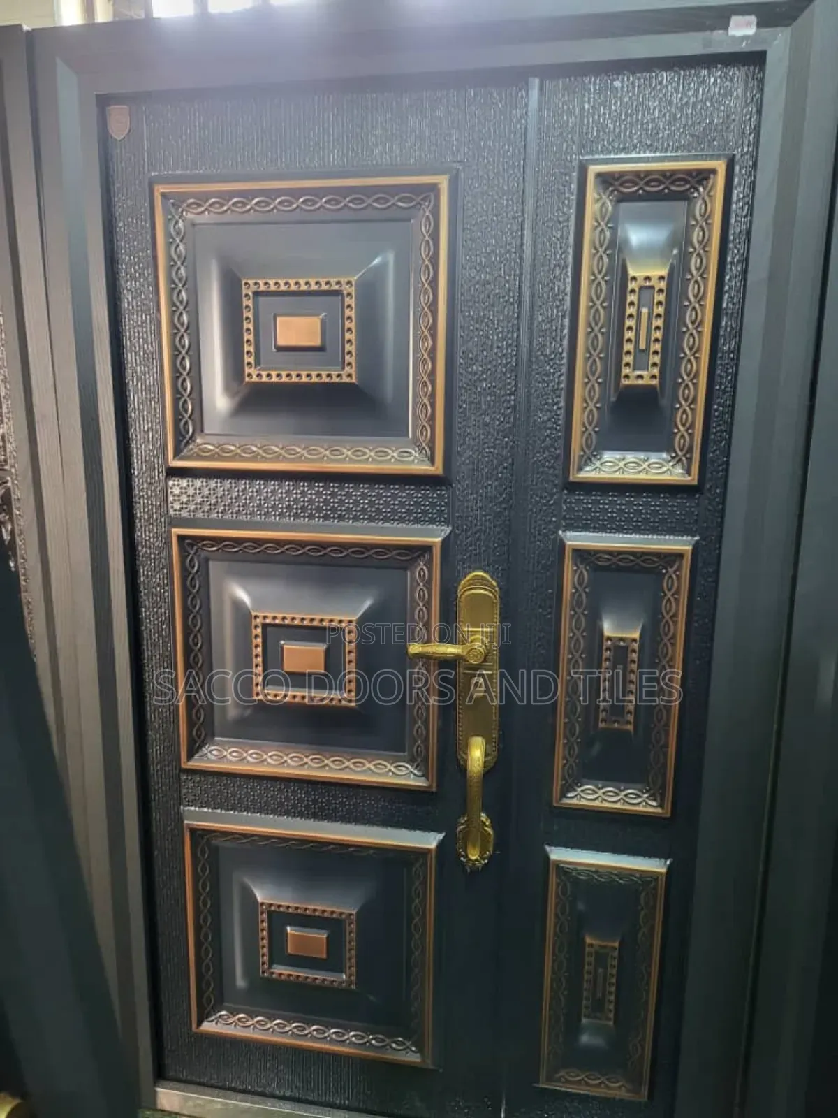 6 Panel Copper Door in Orile - Doors & Security, Sacco Doors And Tile ...