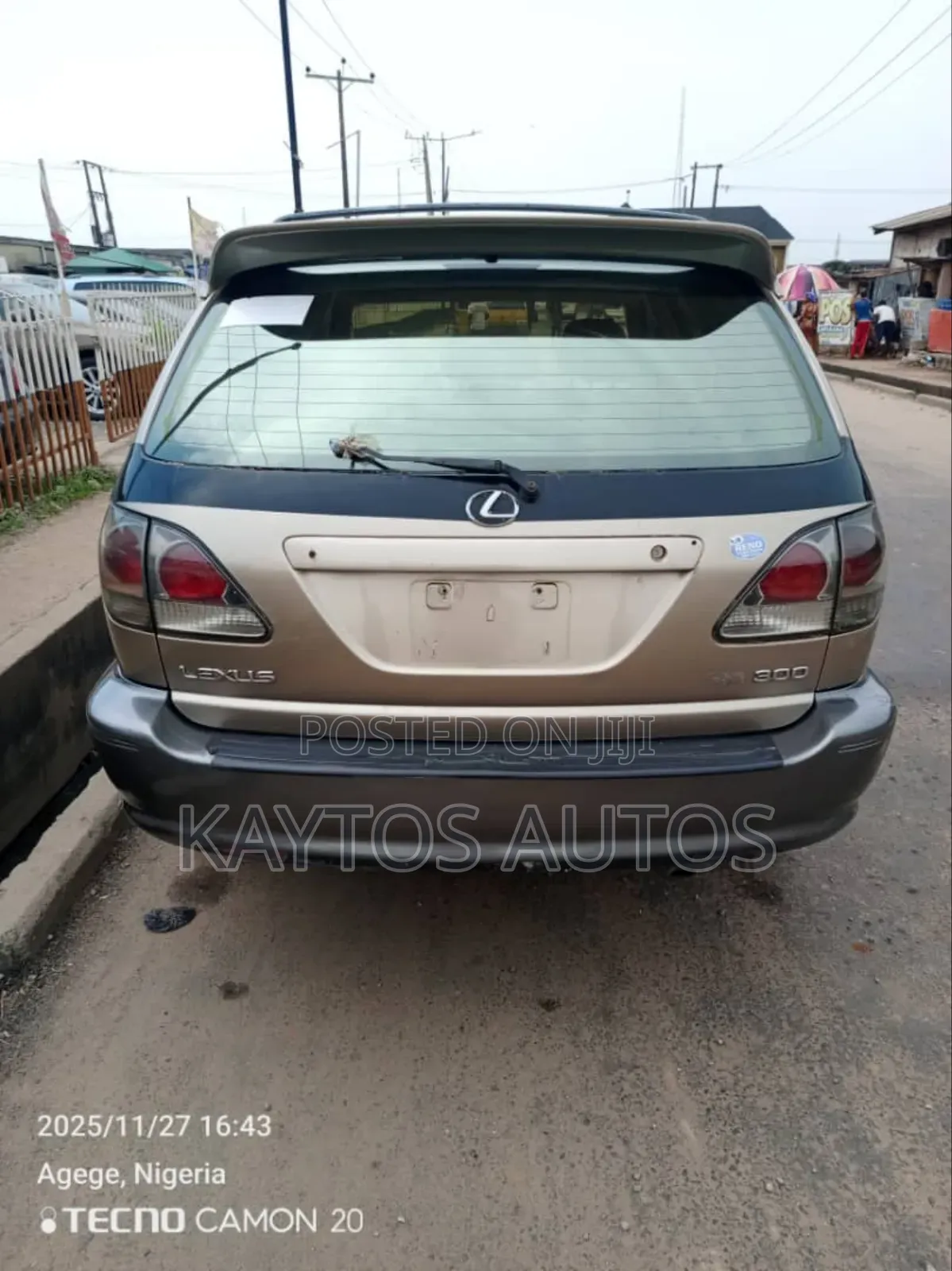 Lexus RX 300 2WD 2000 Gold in Abule Egba - Cars, Kaytos Autos | Jiji.ng