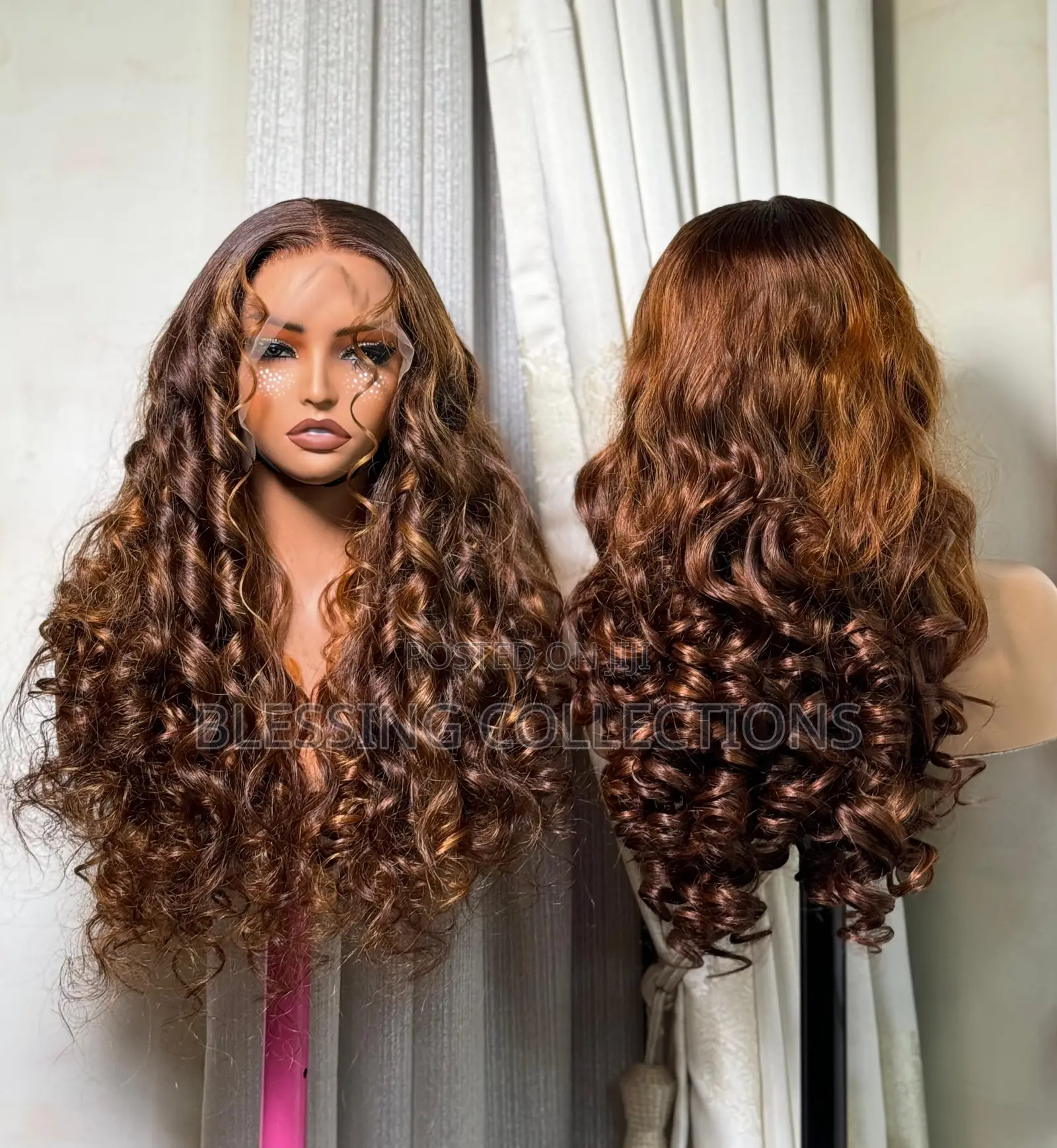 Eve Bounce Full Frontal Curls 22 Inches in Ojo - Hair Beauty, Blessing Collections | Jiji.ng