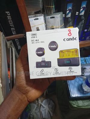 Candc Dc-M4 Dual Wireless Lavalier Microphone System – Plug Play for ...
